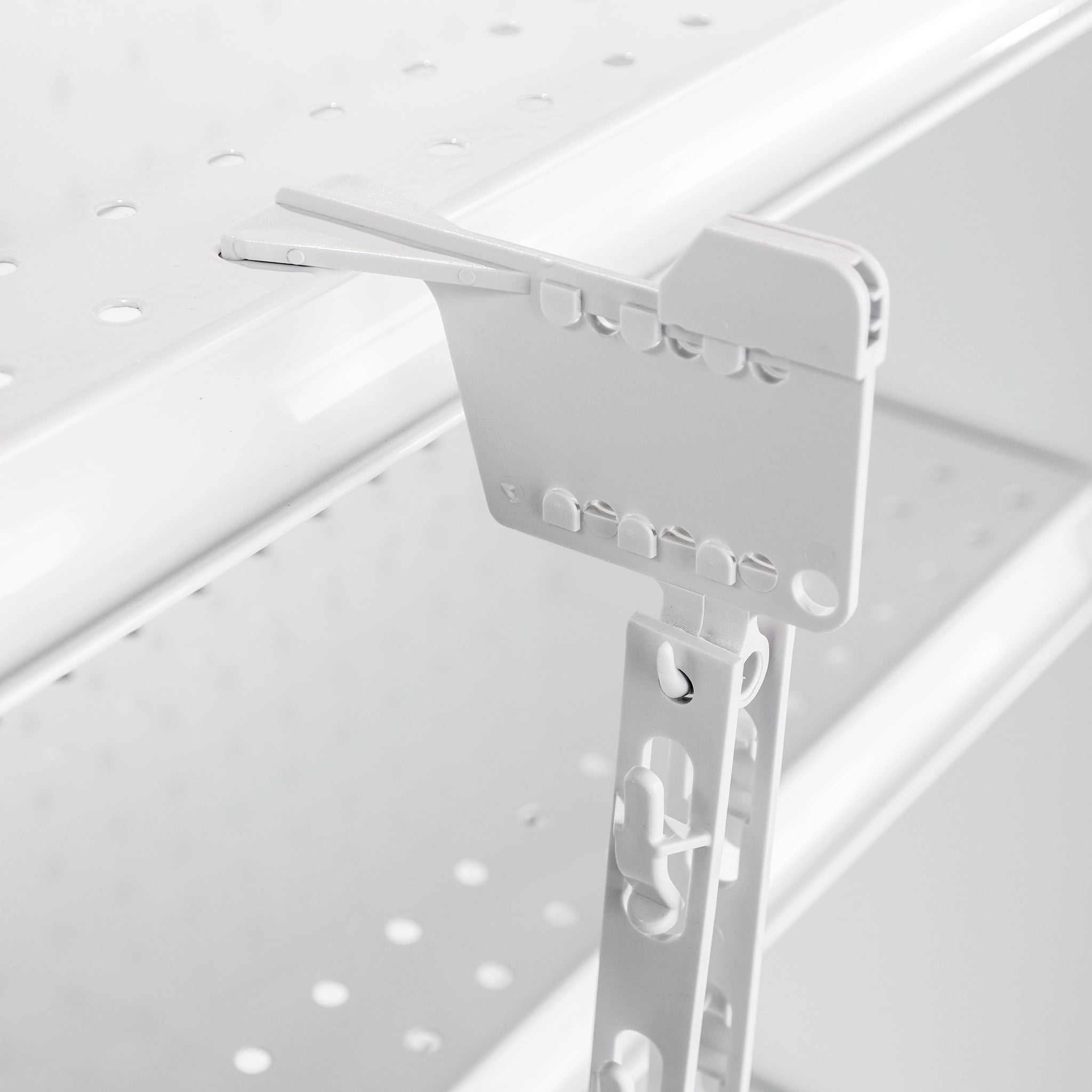 Multi peg strip with sign holder option – Mobico inc.